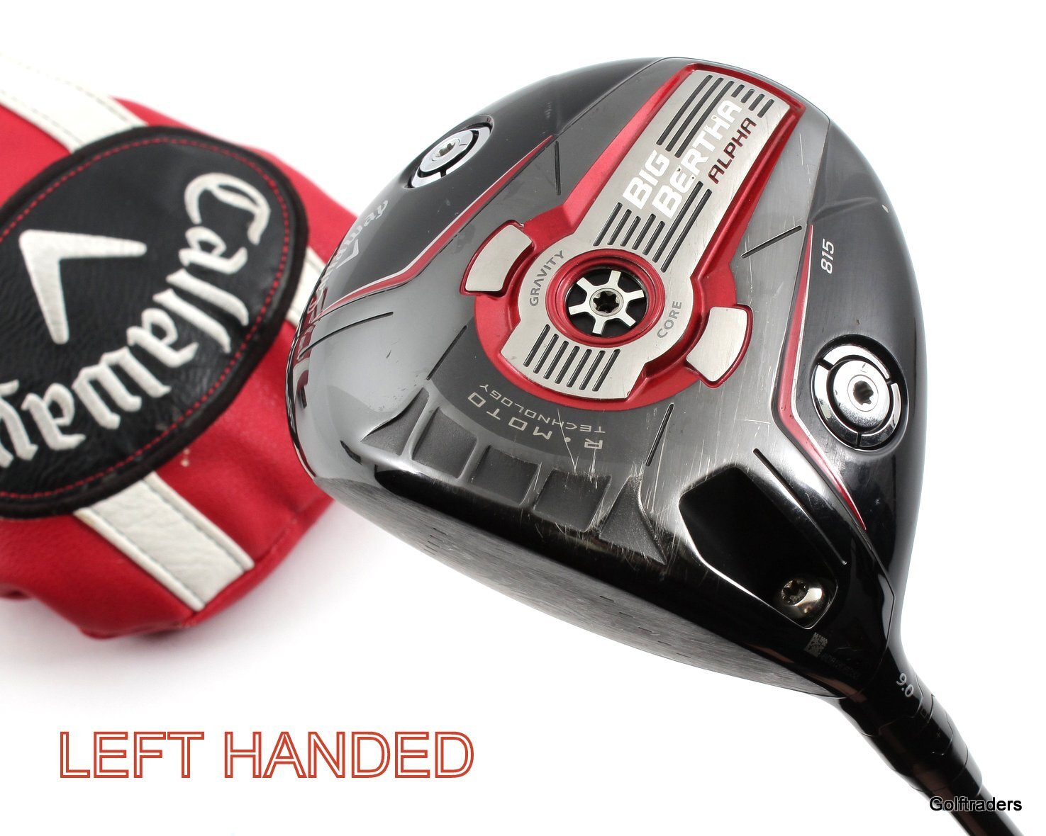 Callaway Big Bertha Alpha 815 Driver 9º Graphite Stiff Cover Left ...