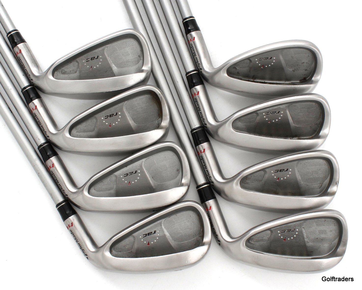 TaylorMade Rac HT Irons 4-SW Graphite Stiff New Grips (+0.5" Longer ...