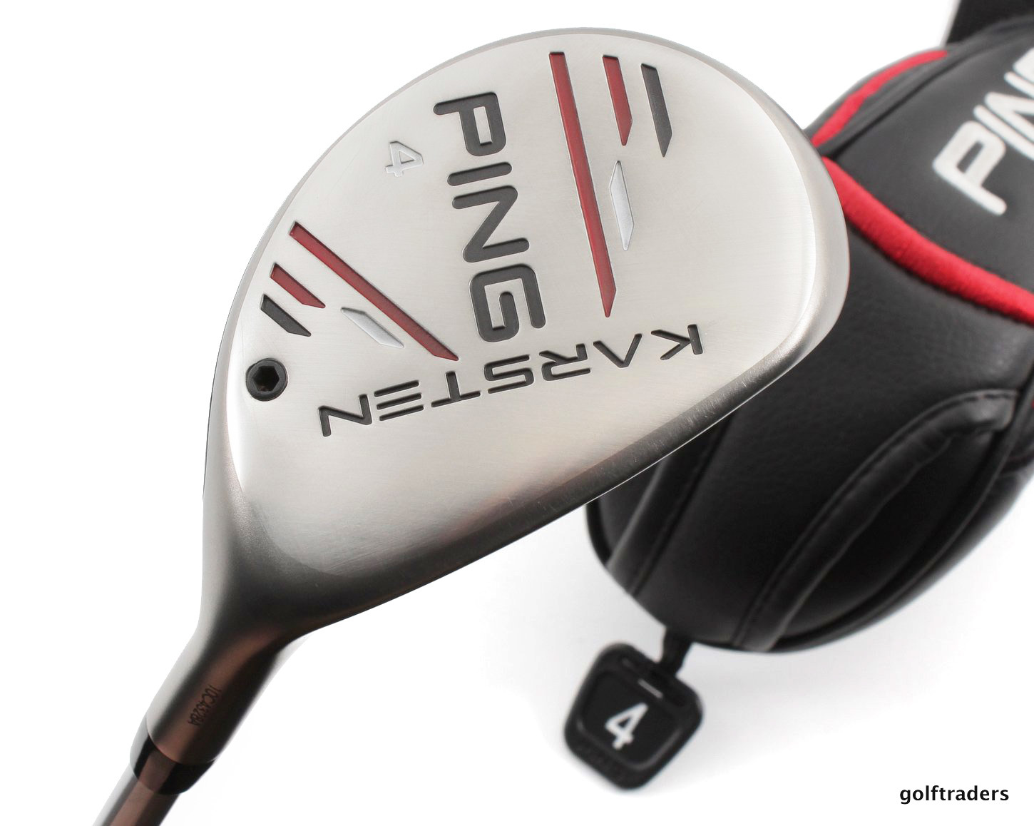 PING KARSTEN 22º 4 HYBRID KS401 GRAPHITE REGULAR FLEX + COVER - #D6191 ...