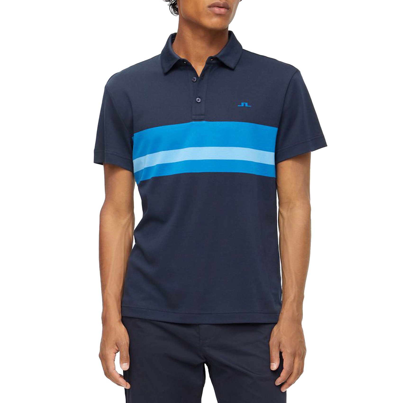 J.Lindeberg Matt Reg Golf Polo Shirt - Navy just $99.00, save $56.00!