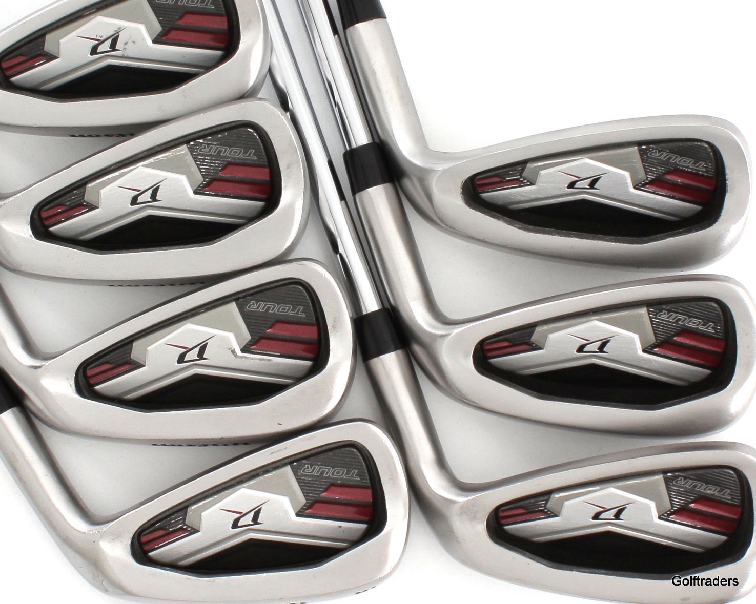 Wilson Deep Red Tour Irons 5-PW, SW Steel Stiff Flex H1553 just $349.00