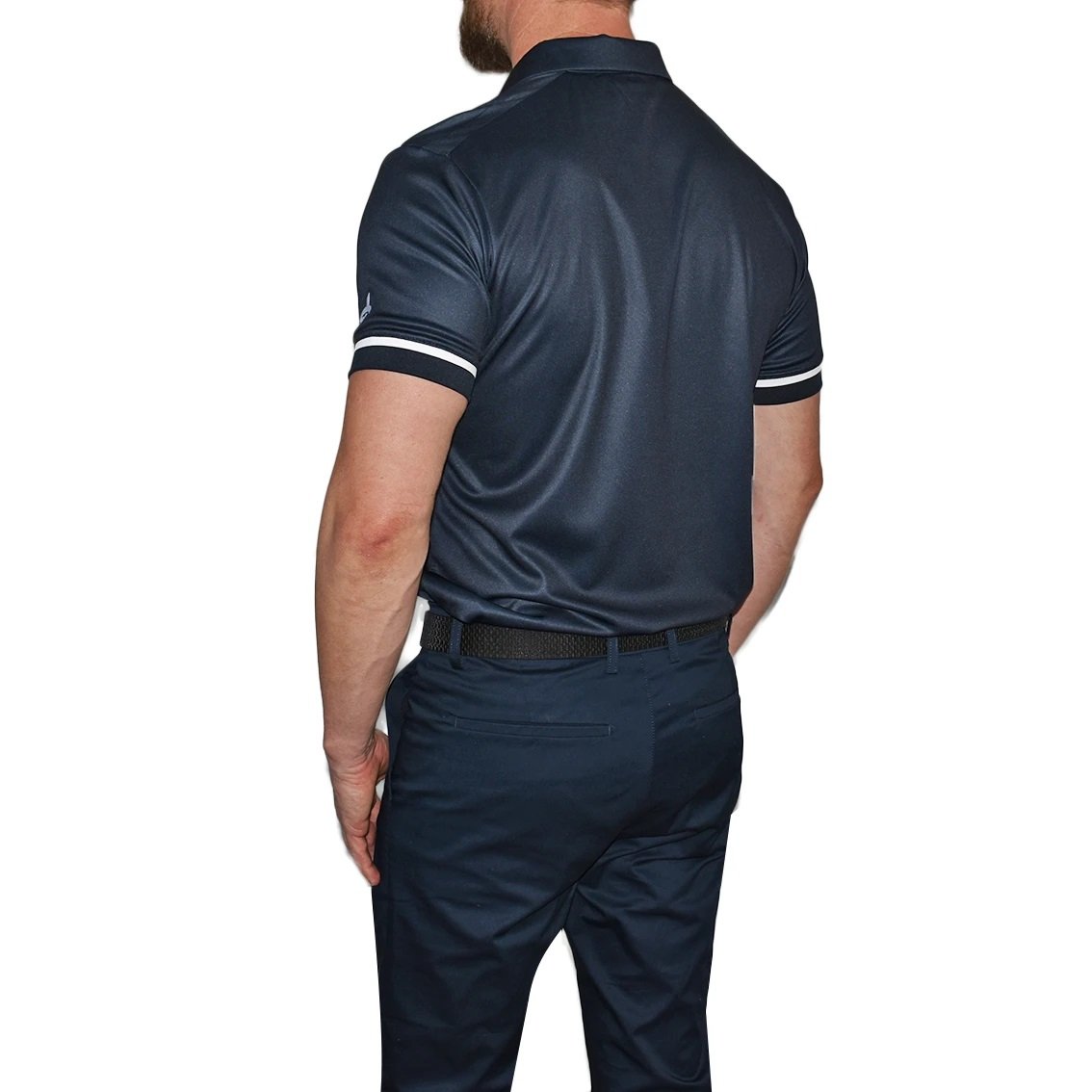 Cross Cut Polo Golf Shirt - Navy just $69.00, save $20.00!
