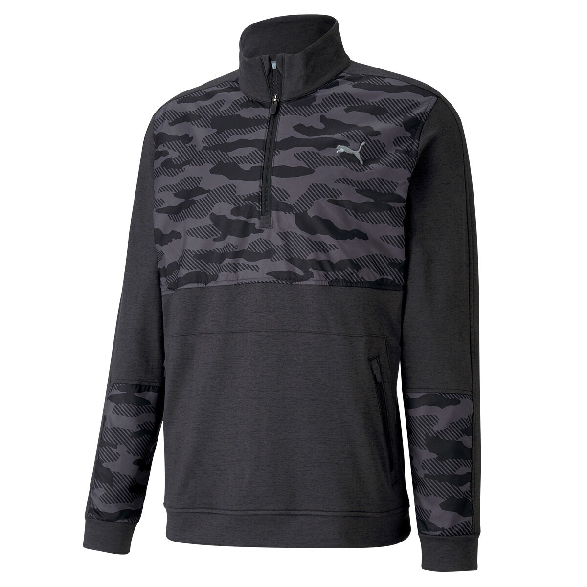 PUMA Golf Cloudspun Camo 1/4 Zip Midlayer just £54.99