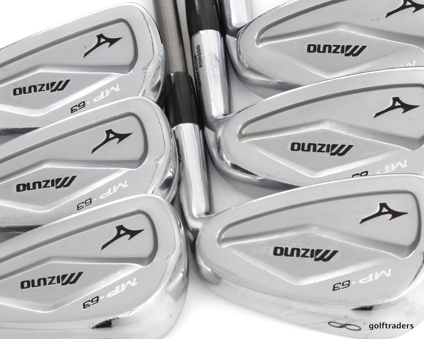 MIZUNO MP-63 FORGED IRONS 5-PW AEROTECH STEELFIBER i95 STIFF FLEX +0.25 ...
