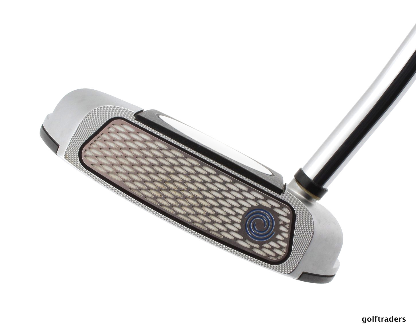 ODYSSEY WORKS 2 BALL FANG TANK PUTTER STEEL 38" SUPERSTROKE GRIP ...