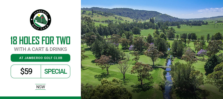 Golf for TWO with a Cart & Drinks at Jamberoo Golf Club just $59, save ...