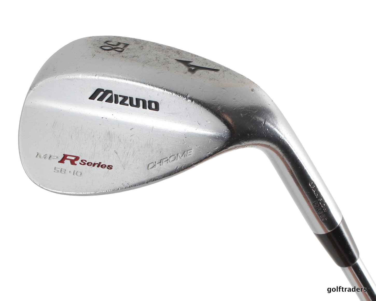 MIZUNO MP R SERIES CHROME 58º LOB WEDGE STEEL STIFF FLEX - NEW GRIP # ...