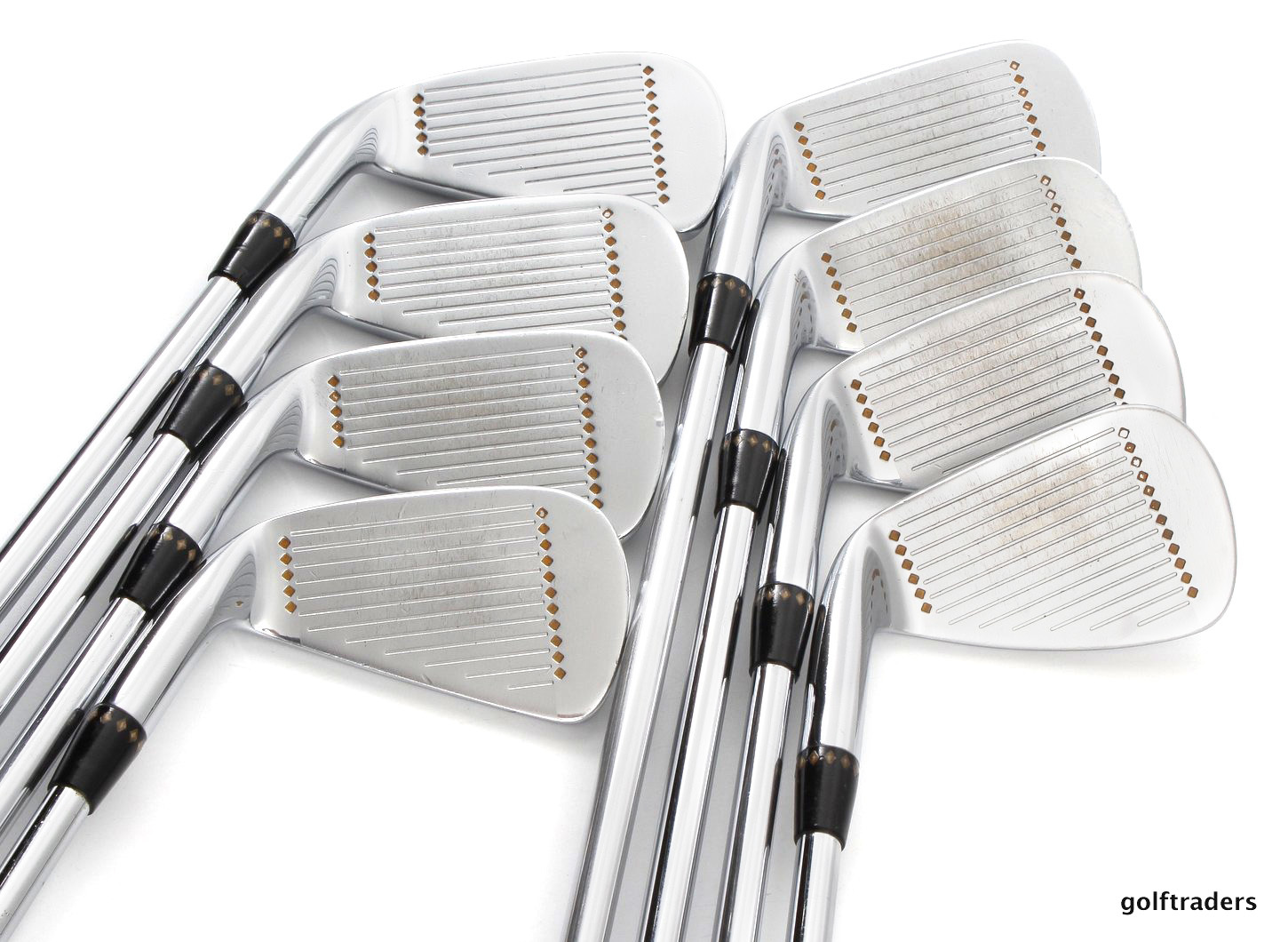 MACGREGOR VIP TOURNEY V-FOIL FORGED IRONS 3-PW STEEL STIFF +NEW GRIP +0.5" E956 just $250.00