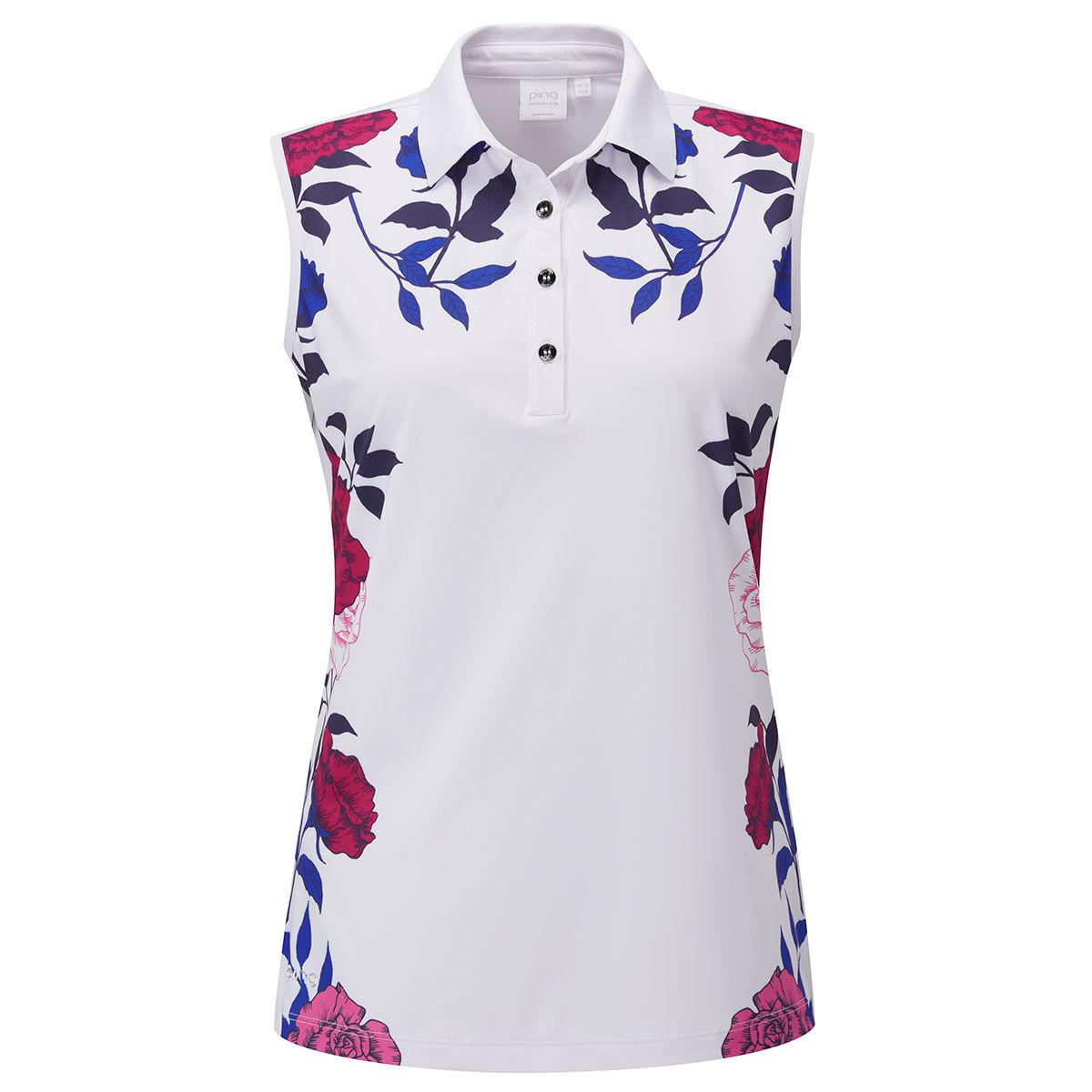 PING Rose Garden Sleeveless Womens Golf Polo Shirt just £49.99