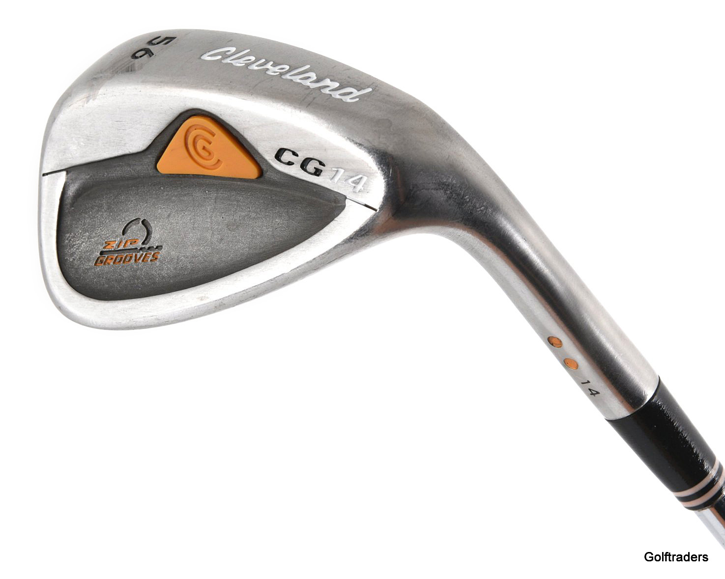 Cleveland CG14 Sand Wedge 56.14 Steel Wedge Flex New Grip H3784 just $69.00