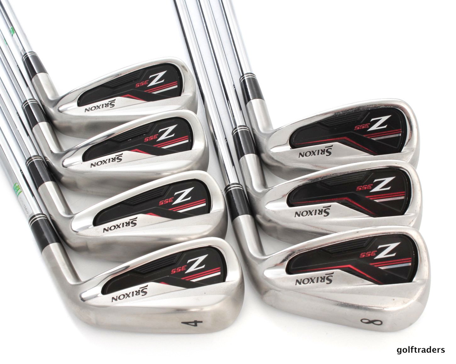 SRIXON Z355 IRONS 4-PW STEEL NS.PRO REGULAR FLEX (+0.25") #E1196 just ...