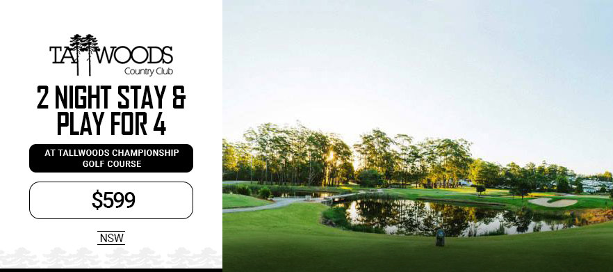 2 Night Stay & Play for 4 Players at Tallwoods Championship Golf Course ...
