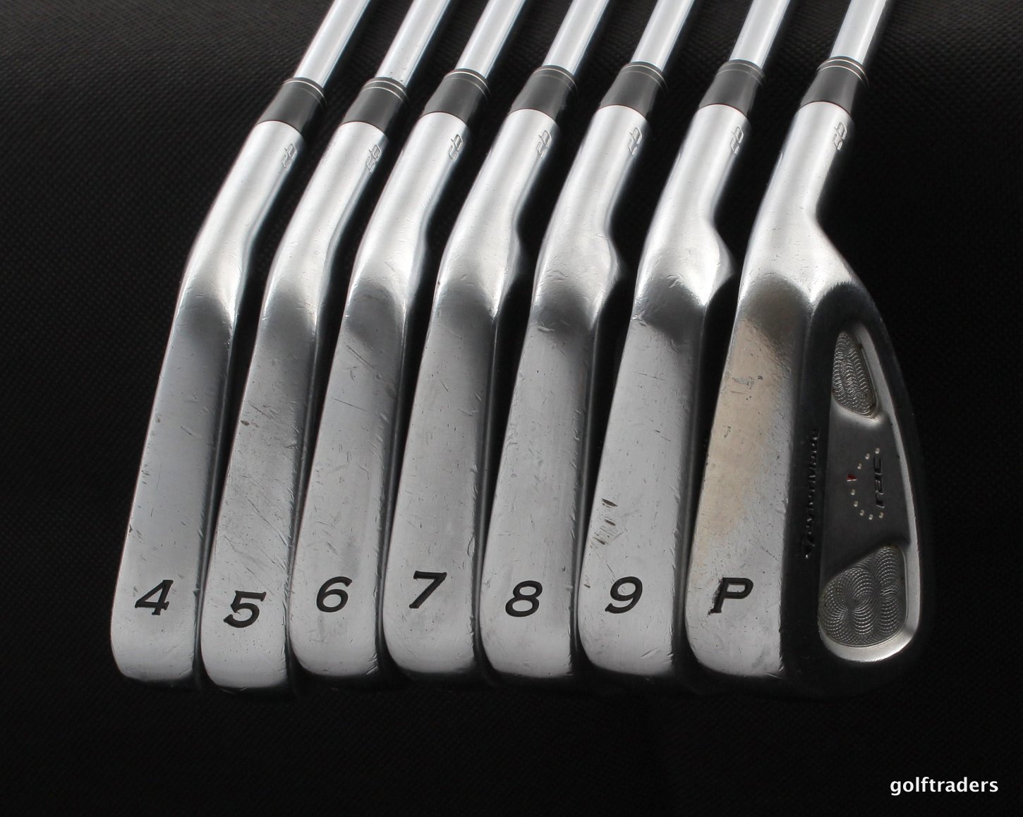 TAYLORMADE RAC CB IRONS 4-PW STEEL STIFF FLEX - #E1165 just $320.00