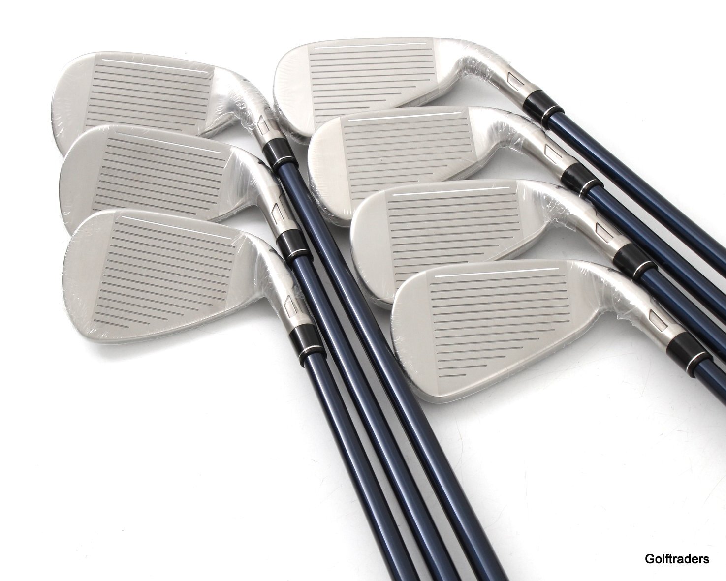 New Taylormade Sim 2 OS Irons 4-PW Graphite Regular Flex Left Handed ...