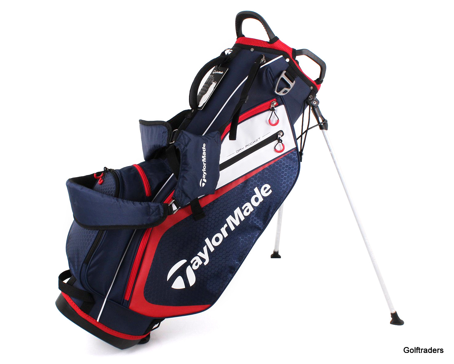 New Taylormade TM19 Select Golf Stand Bag Navy / Red / White H5061 just ...