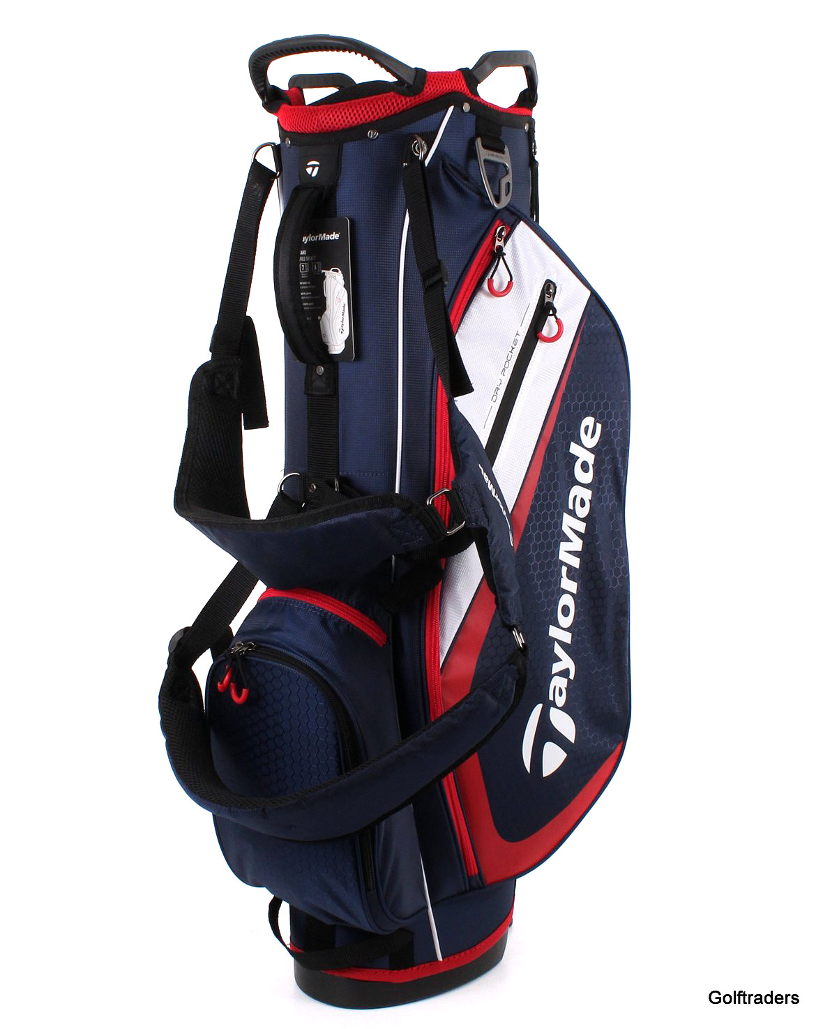 New Taylormade TM19 Select Golf Stand Bag Navy / Red / White H5061 just ...