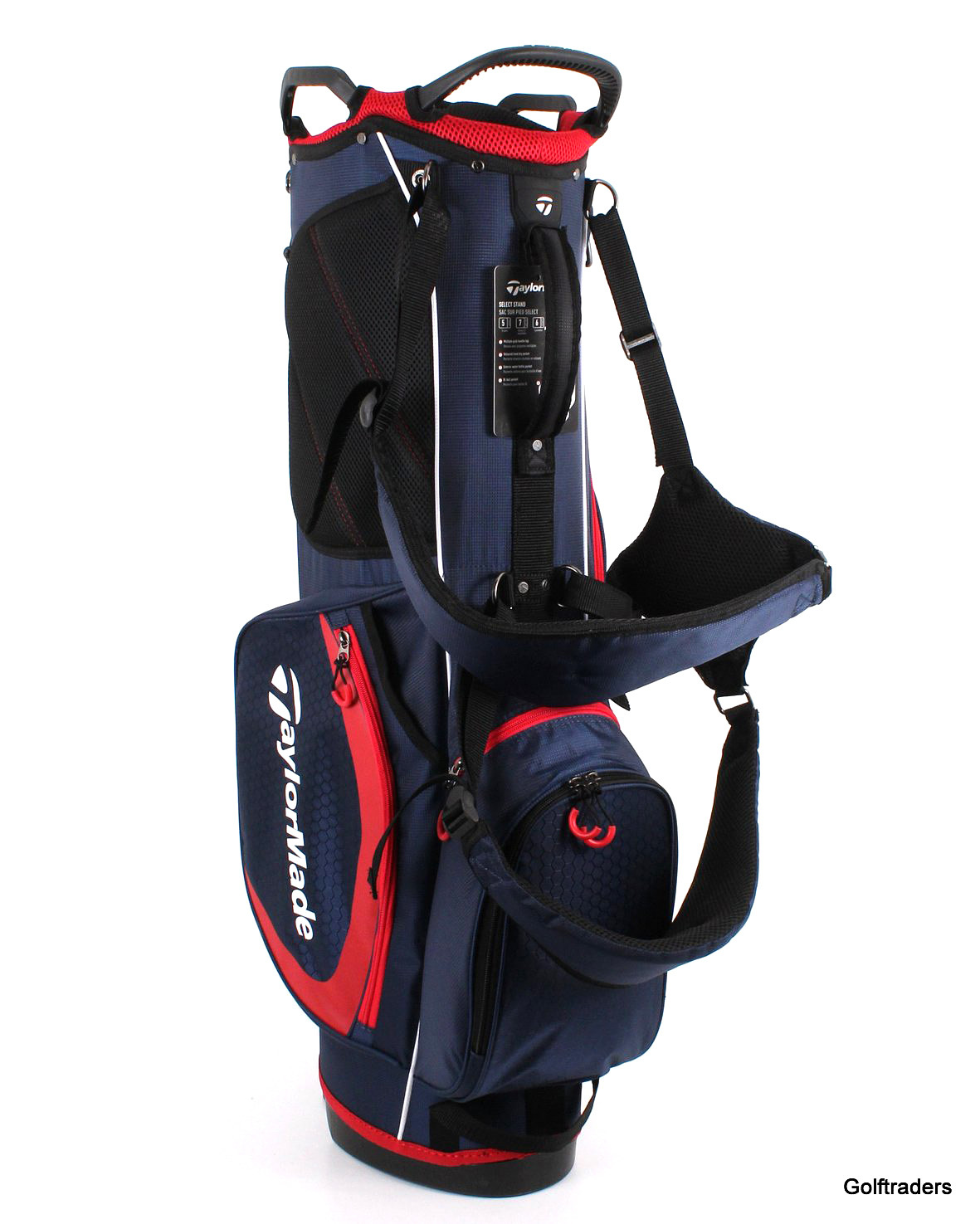 New Taylormade TM19 Select Golf Stand Bag Navy / Red / White H5061 just ...