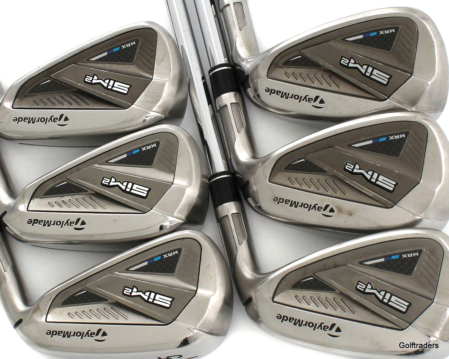 Taylormade Sim 2 Max Irons 5-PW Steel Regular Flex New Grips H6089 just $959.00