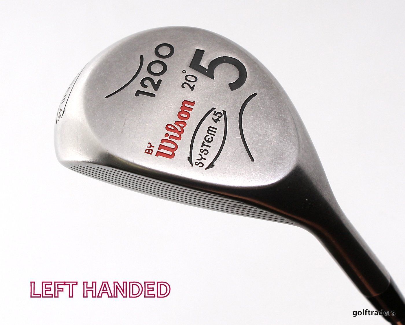 WILSON 1200 SYSTEM 45 5 WOOD 20º REGULAR FLEX STEEL - LH #A4453 just $22.00