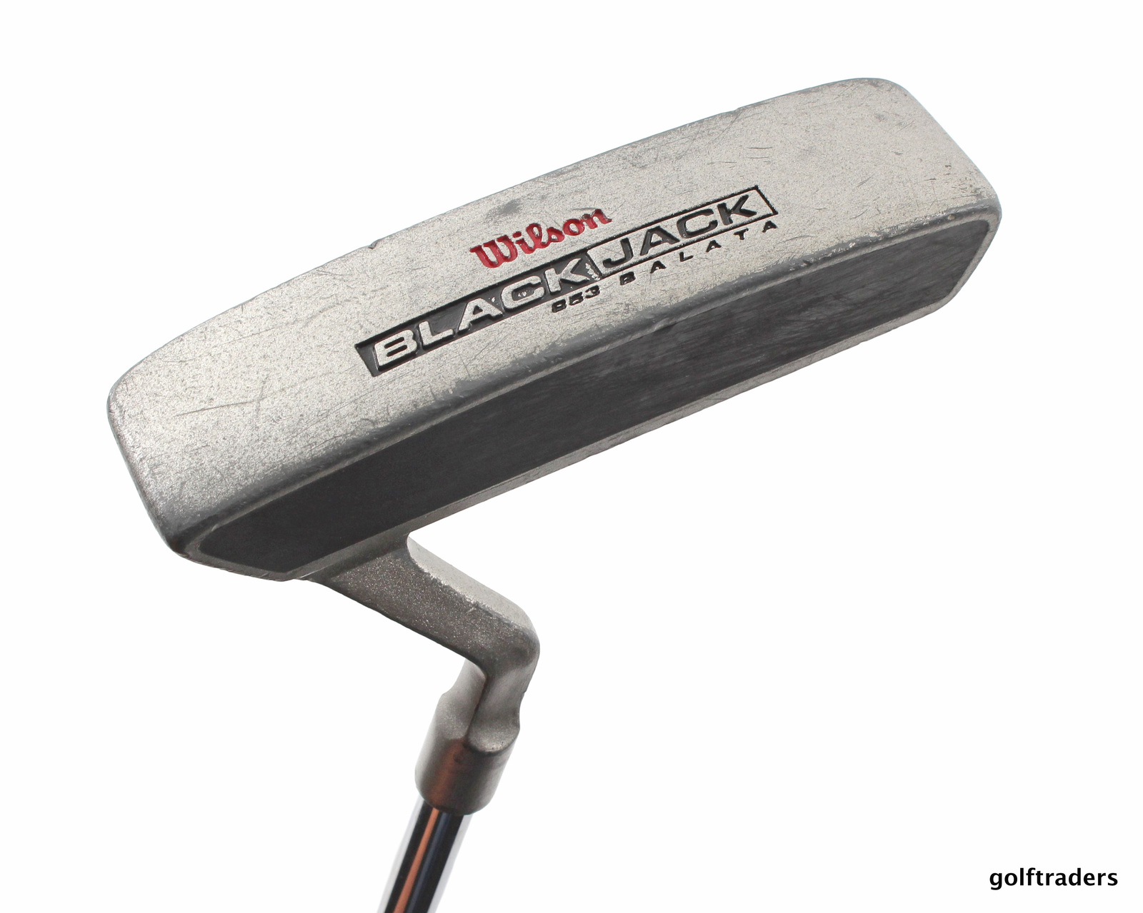 WILSON BLACK JACK 853 BALATA PUTTER STEEL TRUE TEMPER 35.5" #D2610 just ...