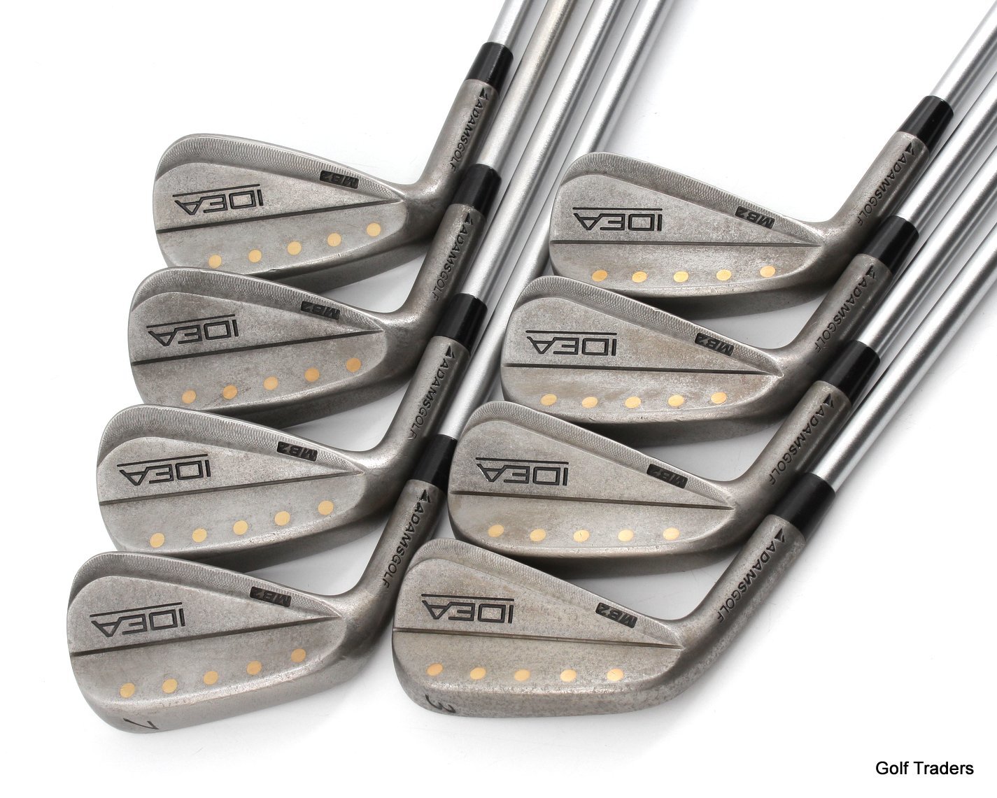 ADAMS IDEA MB2 IRONS 3-PW KBS TOUR STEEL STIFF FLEX - LH #E1974 just ...