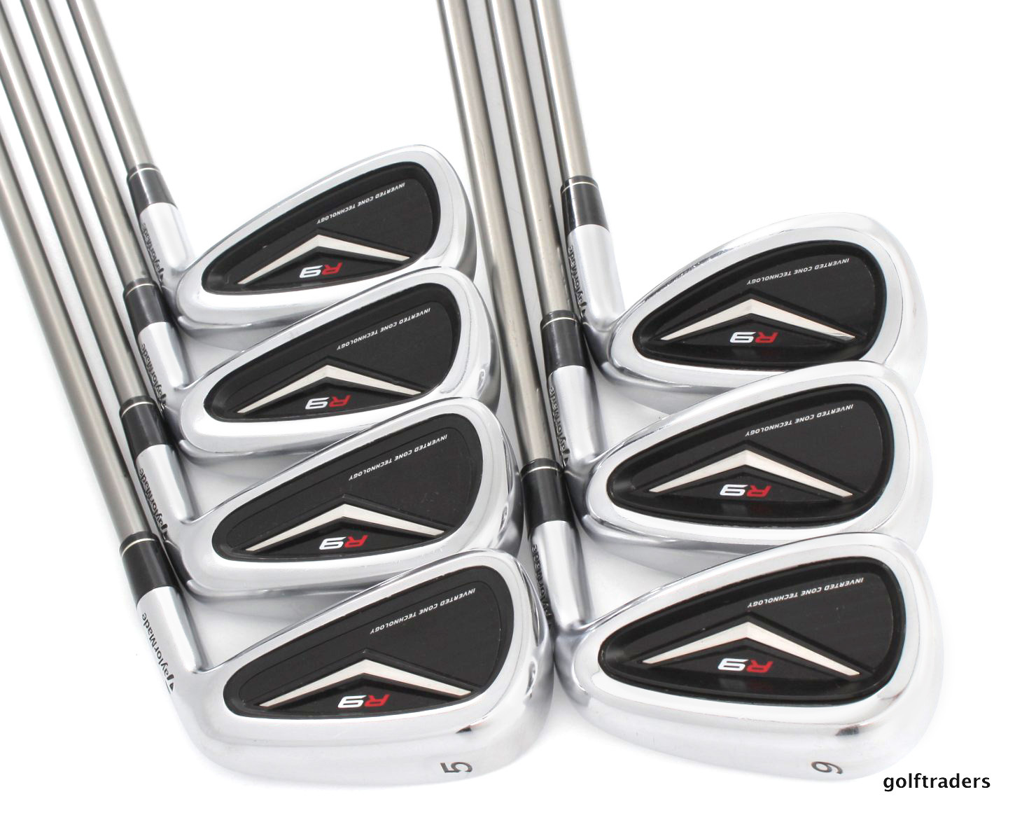 TAYLORMADE R9 IRONS 5-PW & SW GRAPHITE LADIES FLEX #E2089 just $425.00