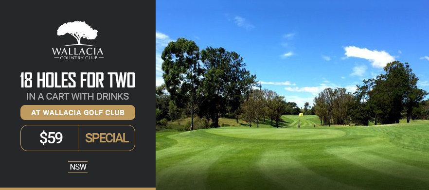 18 Holes For Two in a Cart with Drinks at Wallacia Golf Club just $59 ...