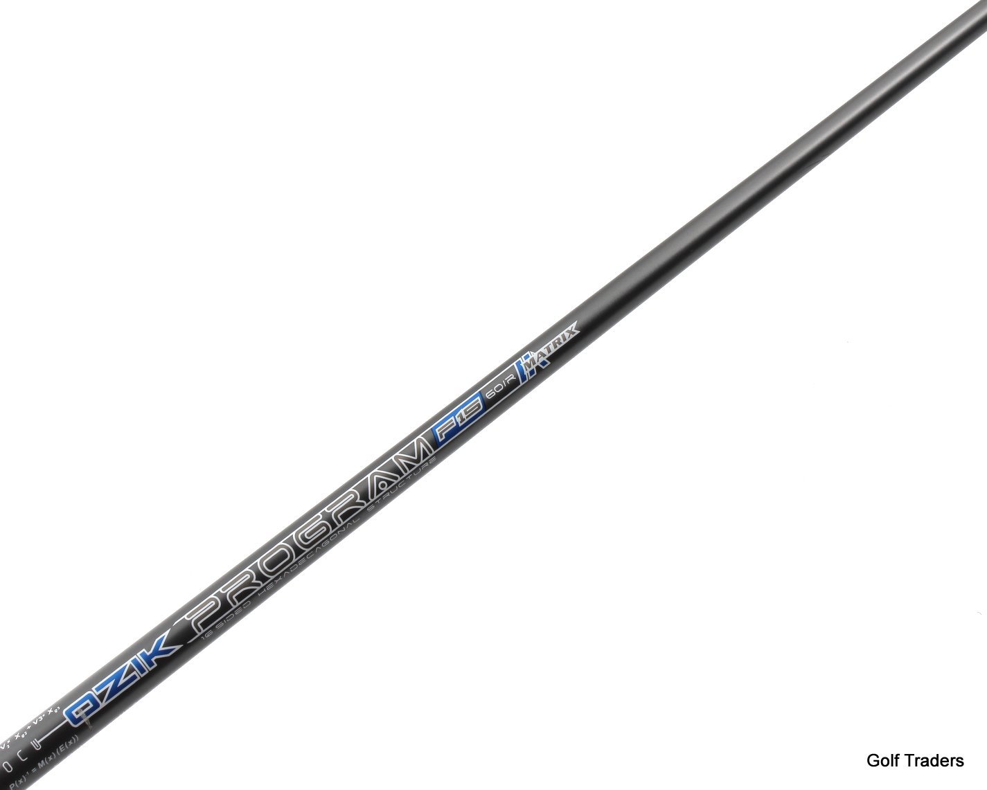MATRIX OZIK PROGRAM F15 SAND WEDGE SHAFT REGULAR FLEX .370 TIP 34 ...