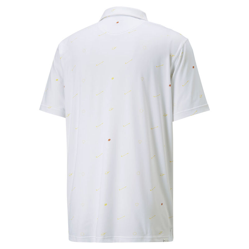 PUMA Golf Mens Navy Blue CLOUDSPUN Love Golf Polo Shirt just £34.99