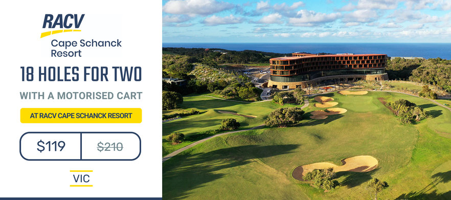 18 Holes for TWO with a Motorised Cart at the Stunning RACV Cape ...