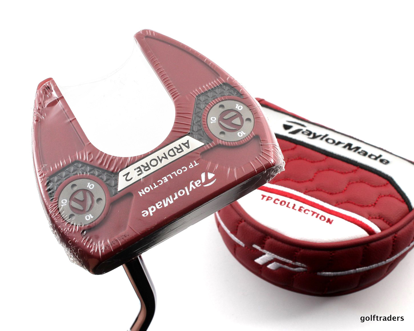 TAYLORMADE TP COLLECTION SS ARDMORE 2 PUTTER STEEL 35" + COVER - NEW # ...