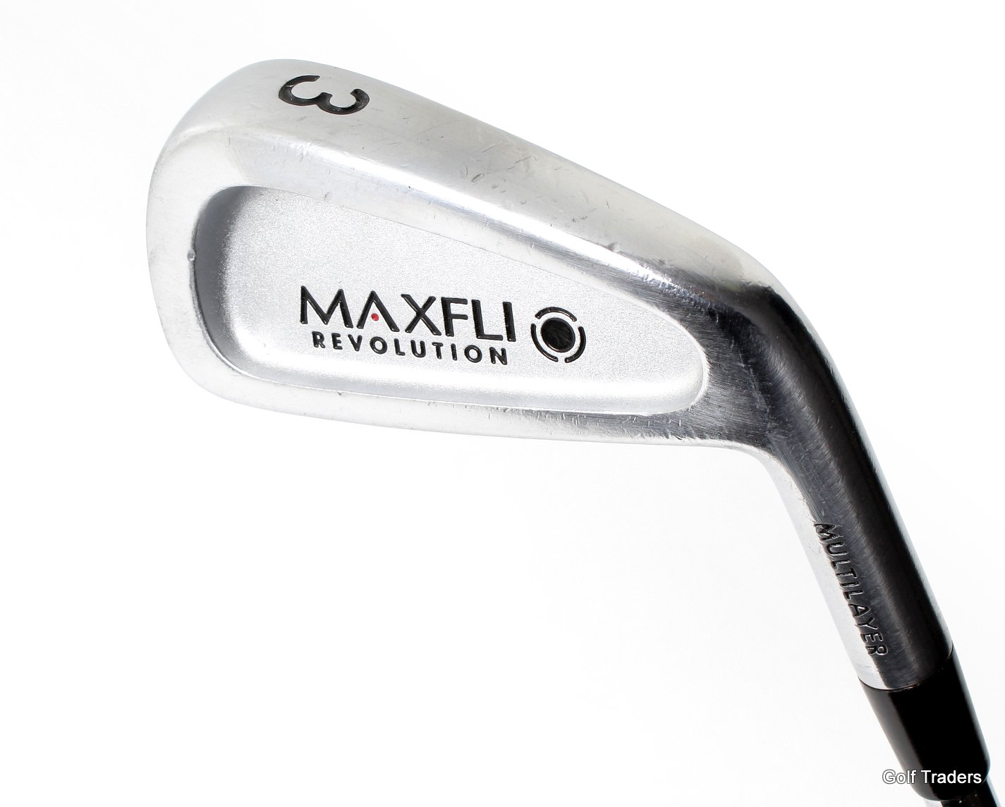 Maxfli Revolution 3 Iron Dynamic Gold S300 Steel Stiff Flex New Grip ...
