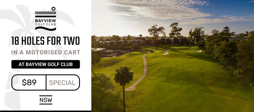 18 Holes For Two in a Motorised Golf Cart at The Stunning Bayview Golf ...
