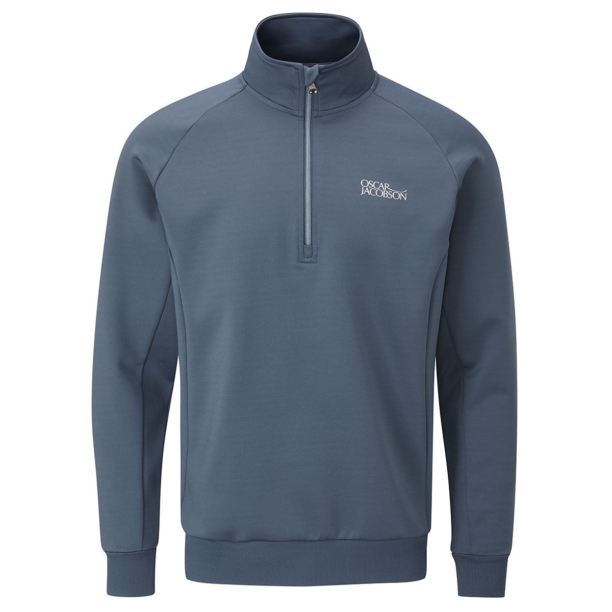 Oscar Jacobson Men's Grey Trent Tour Half Zip Golf Mid Layer just £59.99