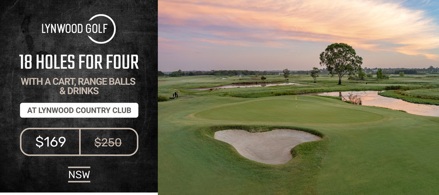 Golf at Lynwood Country Club for 4 with Motorised Carts, Range balls ...