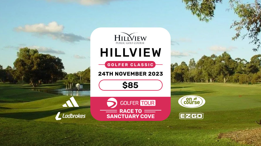 Play the Hillview Golf Club Golfer Classic - Friday 24th November 2023 ...