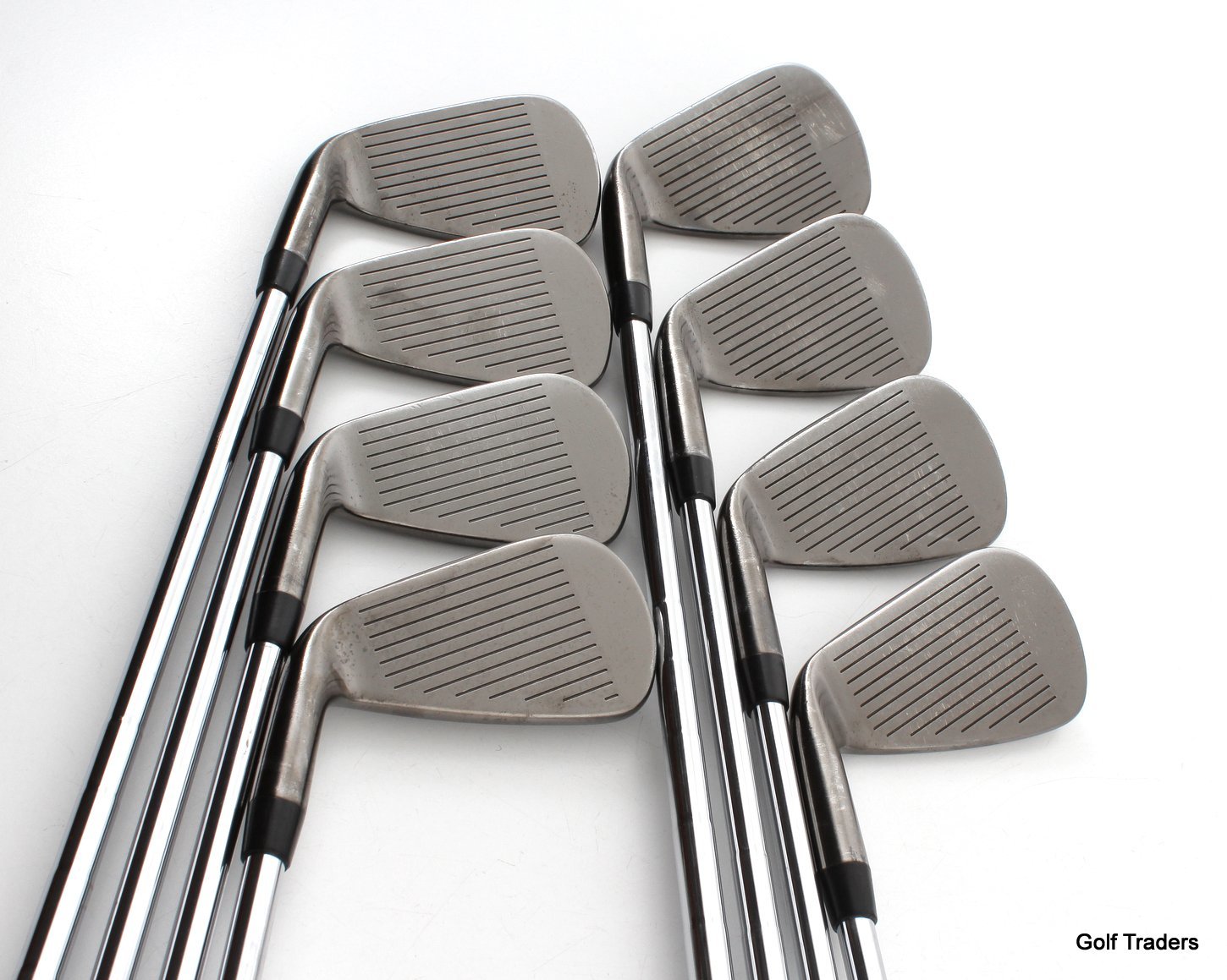 ADAMS IDEA BLACK CB2 FORGED 3-PW IRONS KBS TOUR 90 STEEL STIFF - #E3276 ...