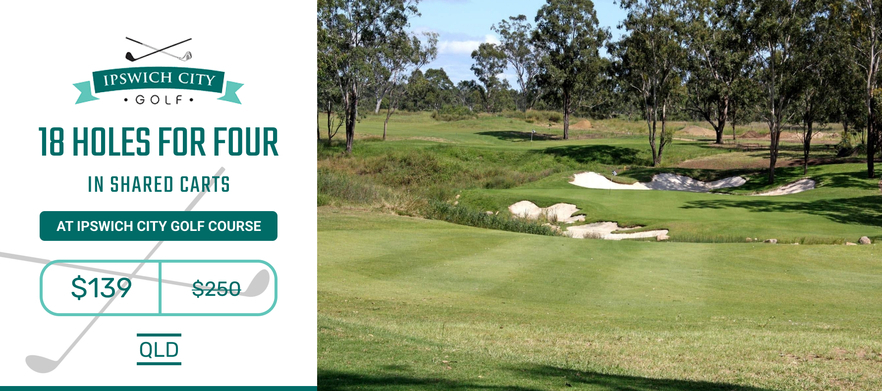 18 Holes For Four with Motorised Carts at Ipswich City Golf Club just ...