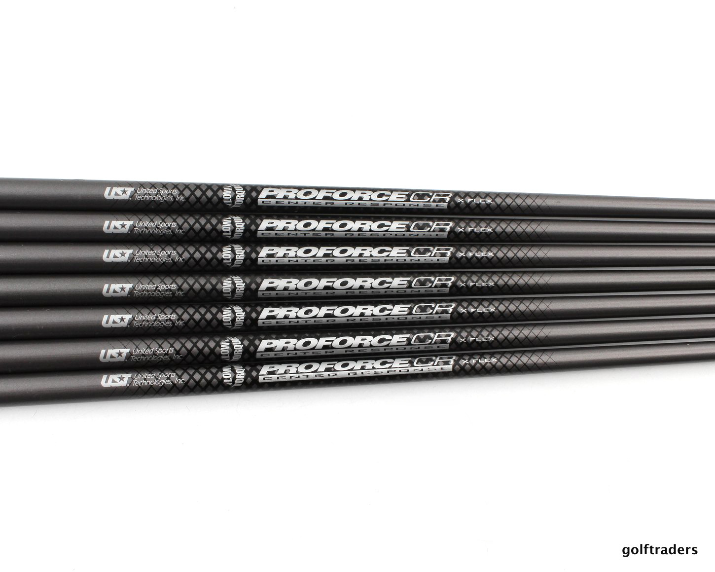 UST PROFORCE CR GRAPHITE 4-PW IRON SHAFTS X-STIFF FLEX .370 TIP - NEW ...