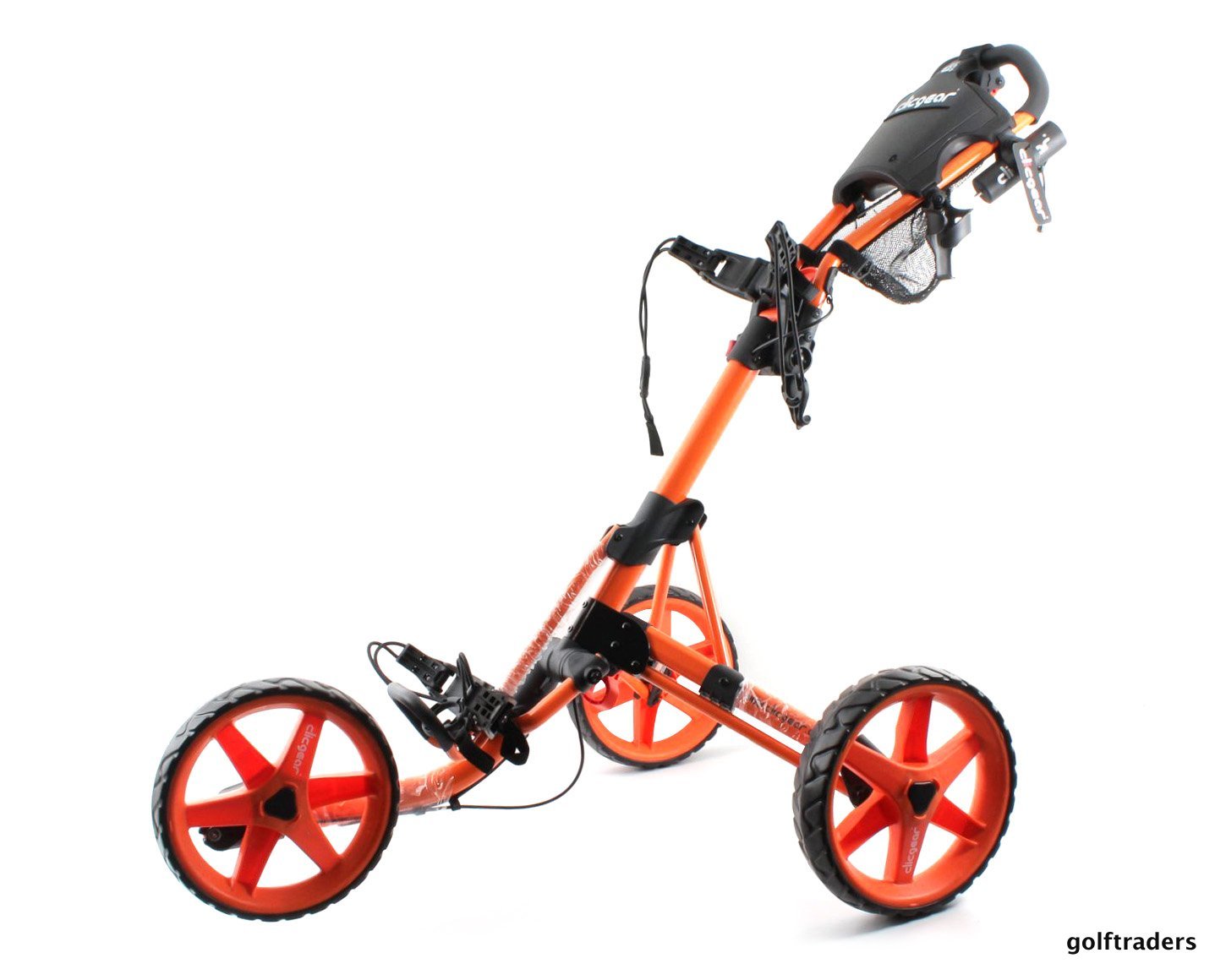 CLICGEAR 3.5 PLUS GOLF BUGGY ALL ORANGE - NEW #E4078 just $329.00