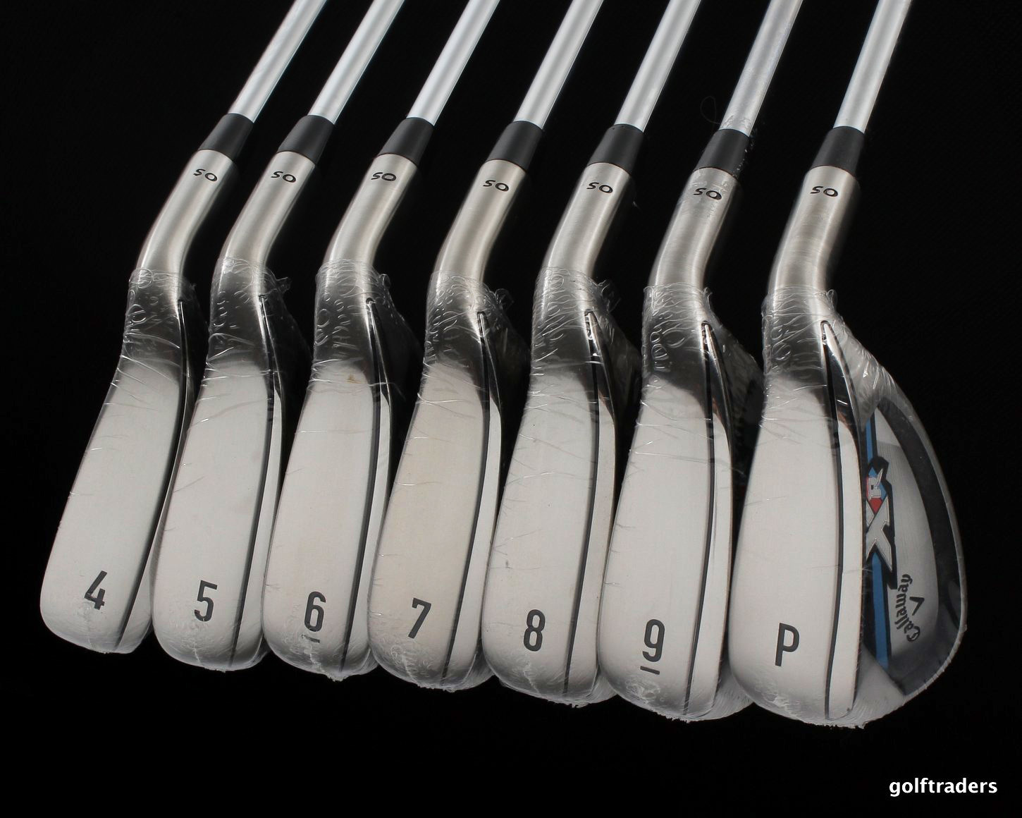 CALLAWAY XR OS IRONS 4-PW STEEL PRECISION REGULAR FLEX - NEW #E4042 ...