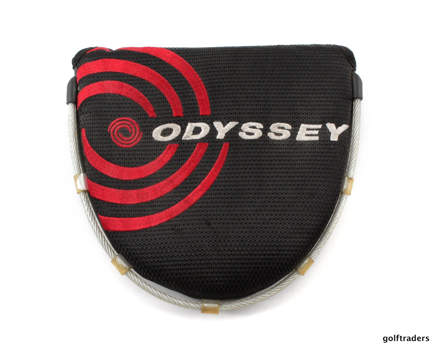 ODYSSEY TRI BALL WHITE STEEL SRT PUTTER STEEL 35" + COVER + NEW GRIP # ...