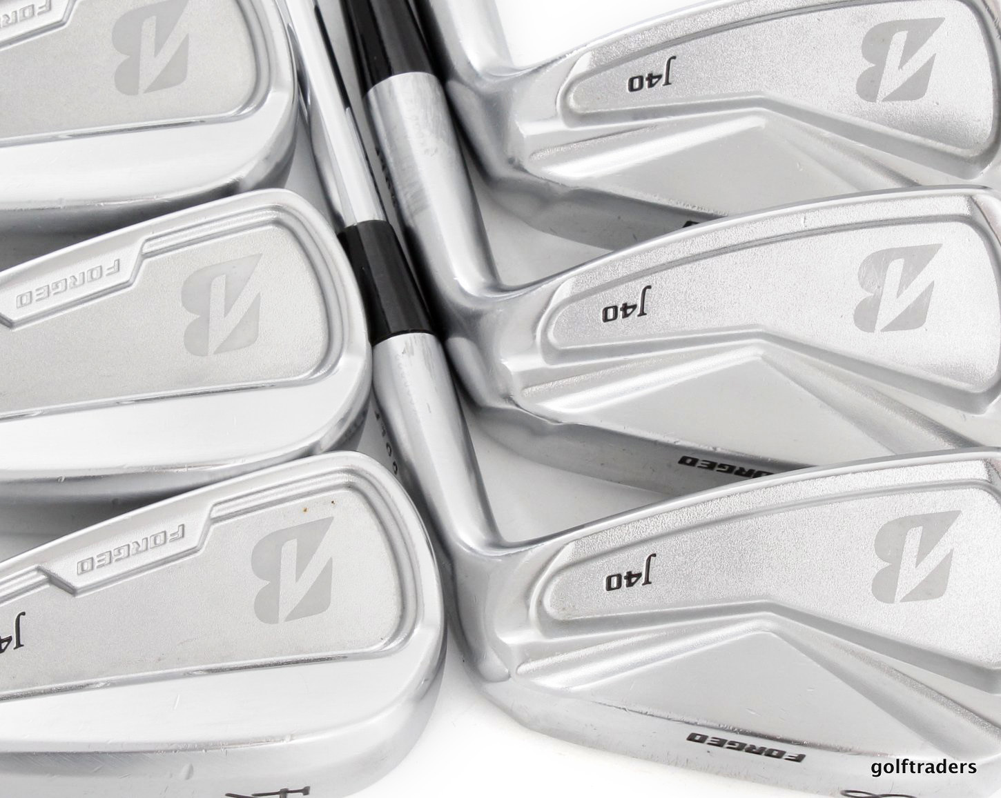 BRIDGESTONE FORGED J40 IRONS 4-PW STEEL PROJECT X 5.5 FIRM REGULAR FLEX ...