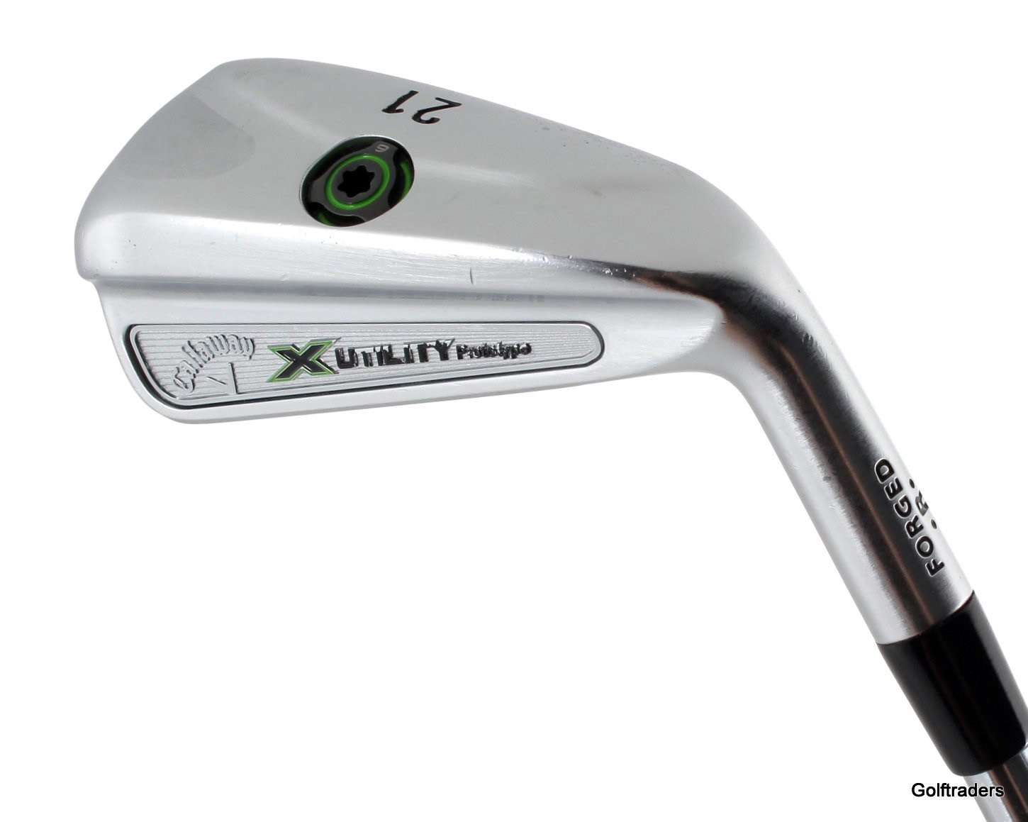 CALLAWAY X UTILITY PROTOTYPE FORGED 21º HYBRID IRON STEEL STIFF FLEX # ...