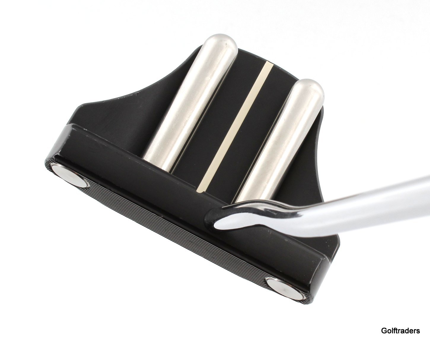 RIFE 2 BAR GUERIN PUTTER STEEL 35" + COVER - NEW GRIP #E5457 just $140.00