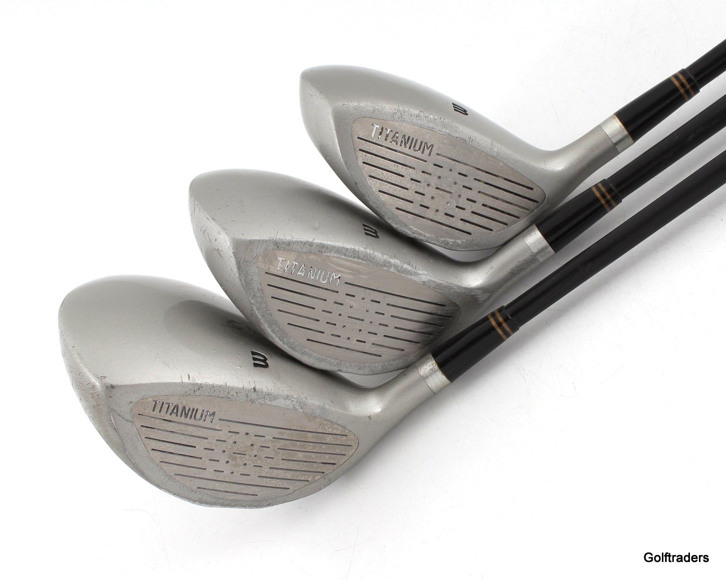 WILSON OVERSIZE KILLER WHALE WOODS SET DRIVER, 3W, 5W GRAPHITE REG FLEX ...