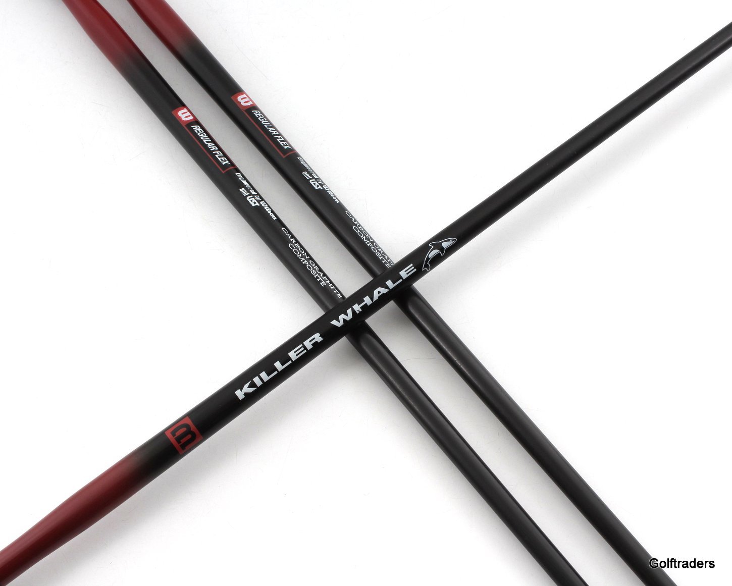 WILSON OVERSIZE KILLER WHALE WOODS SET DRIVER, 3W, 5W GRAPHITE REG FLEX ...