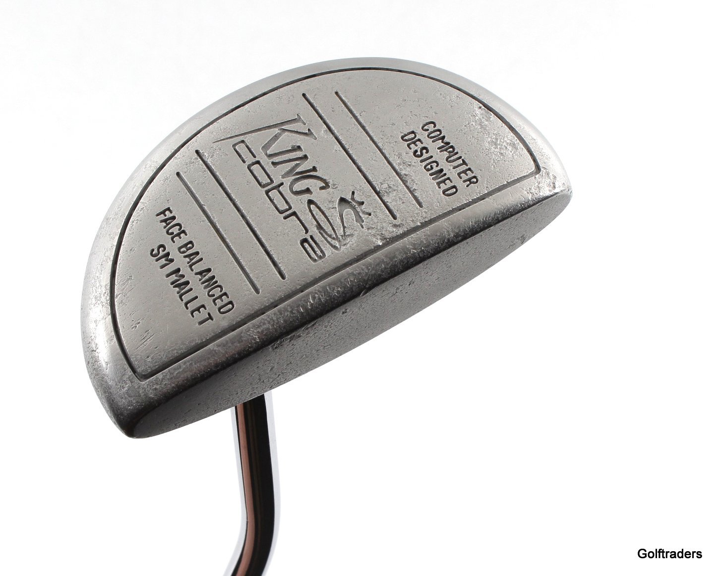 KING COBRA FACE BALANCED SM MALLET PUTTER STEEL 35.5" #B738 just $60.00