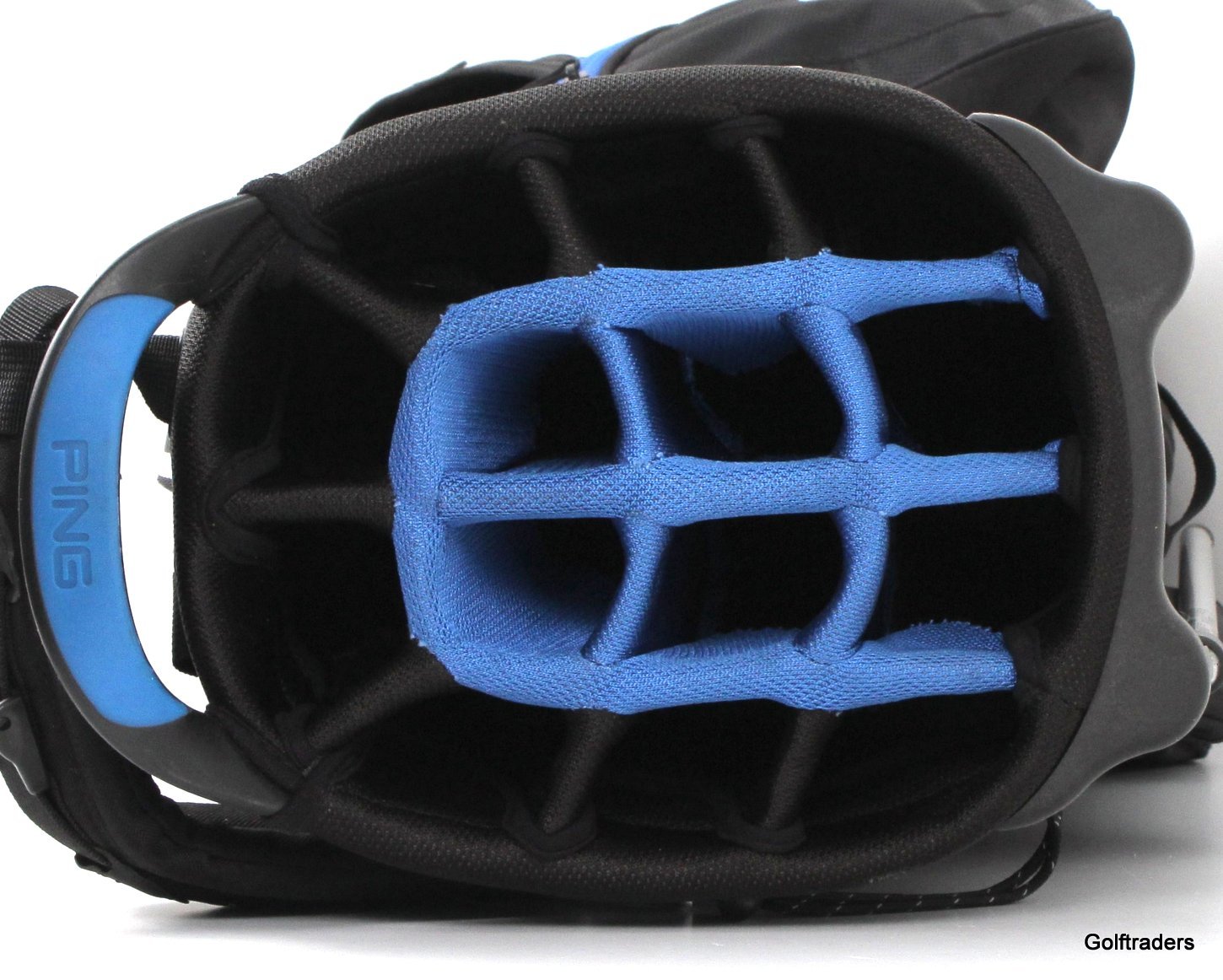 PING E2 HOOFER GOLF STAND BAG - BLACK / NAVY - USED #E6551 just $150.00