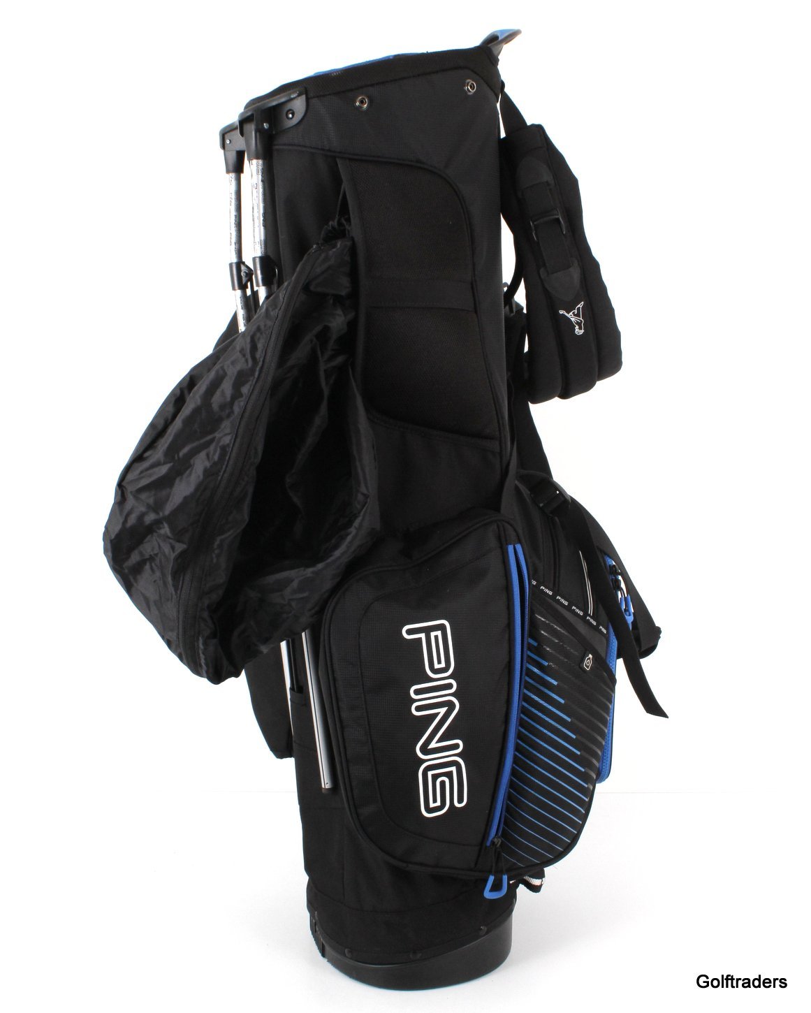 PING E2 HOOFER GOLF STAND BAG - BLACK / NAVY - USED #E6551 just $150.00